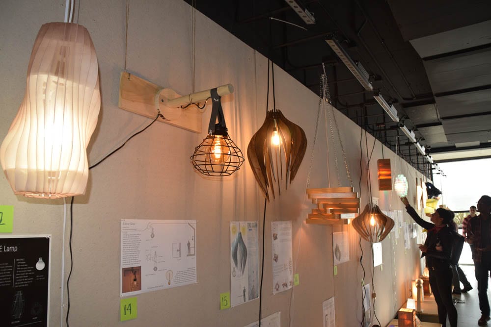 Students Light Up the DCP Gallery | UF College of Design, Construction ...