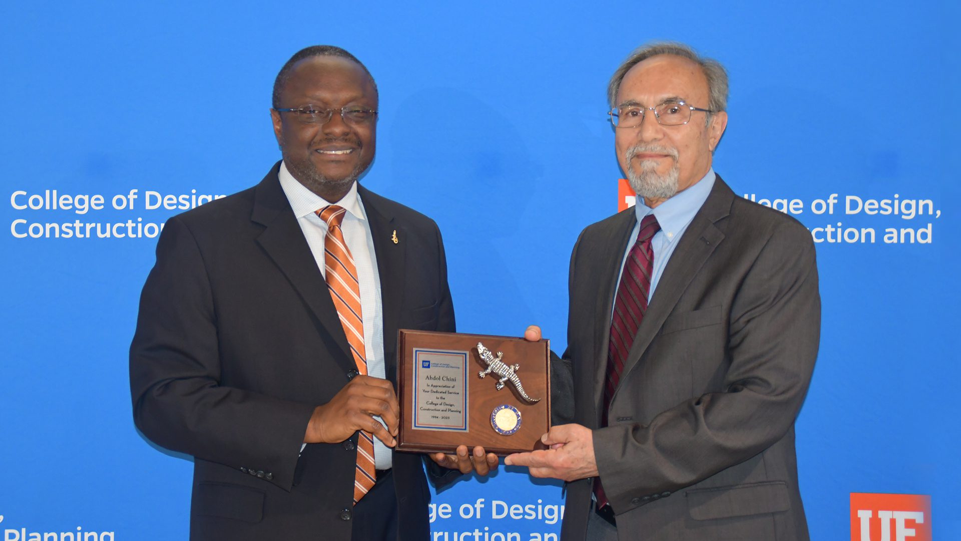 Off Into the Sunset: Dr. Abdol Chini Celebrates Retirement | UF College ...